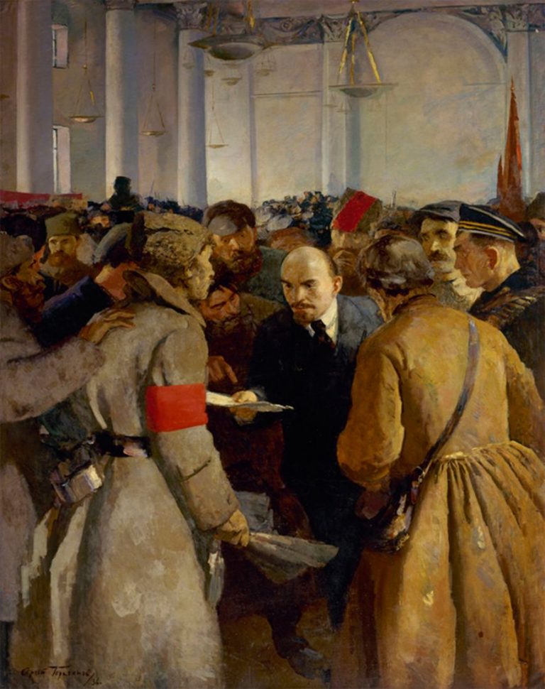 O realismo socialista na pintura (V): Sergei Gerasimov