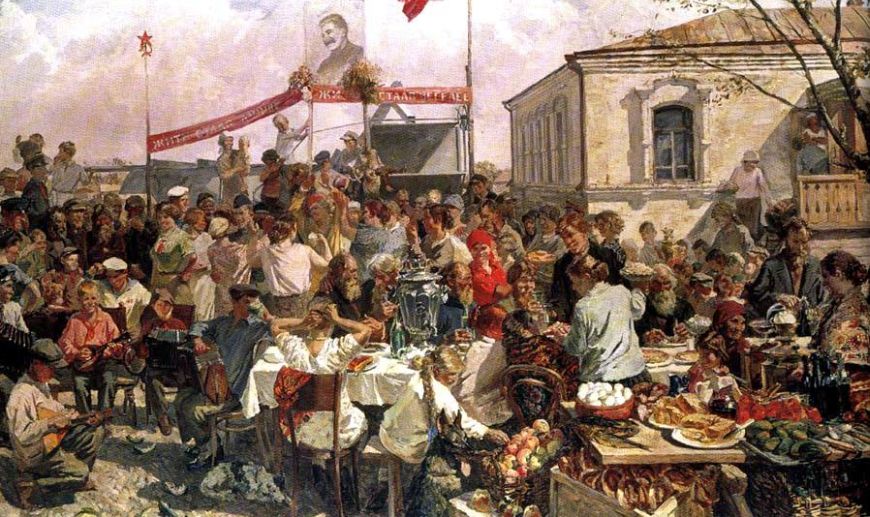 O realismo socialista na pintura (III): Arkady Plastov