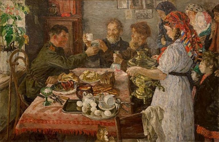 O realismo socialista na pintura (III): Arkady Plastov