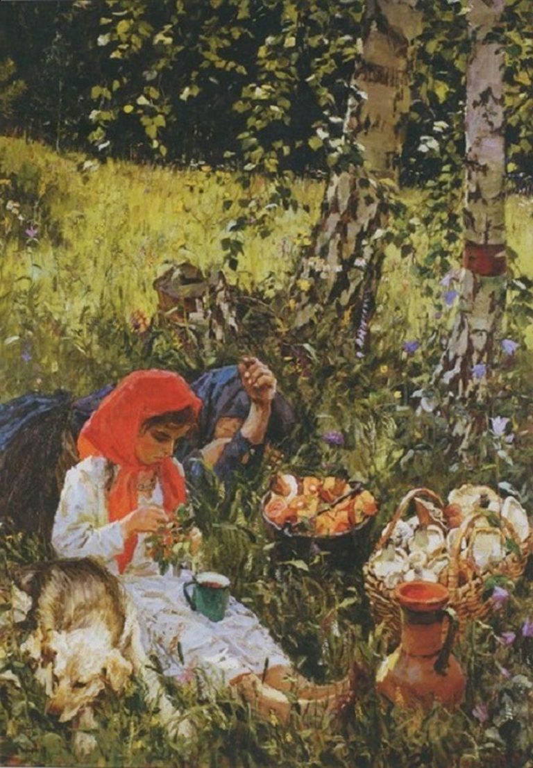 O realismo socialista na pintura (III): Arkady Plastov