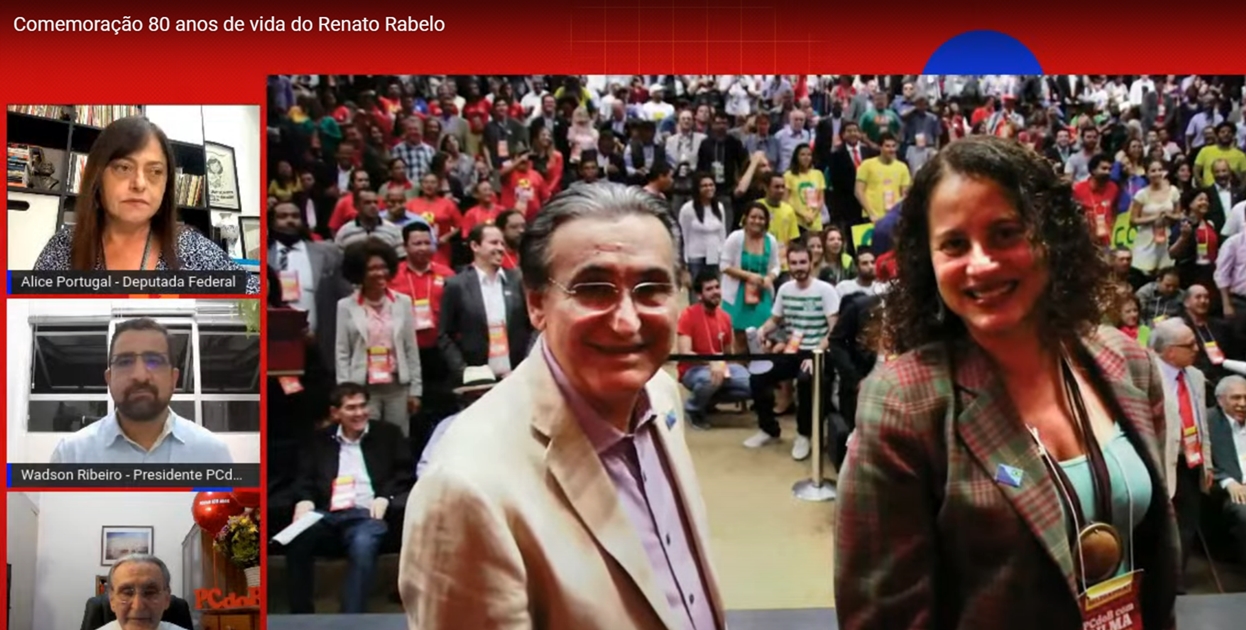 Renato Rabelo, na comemoração de seus 80 anos: “vamos reconstruir o ...